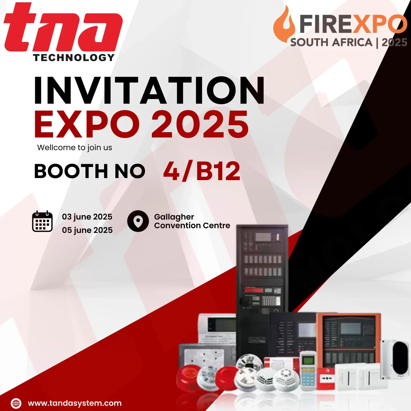 Exciting News! TANDA is Coming to The Fire Safety Event 2025 in South ...