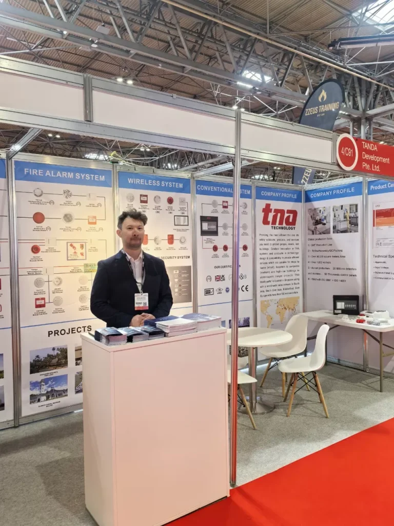 TANDA Fire Alarm System at The Fire Safety Event 2025 | Visit Us at NEC ...