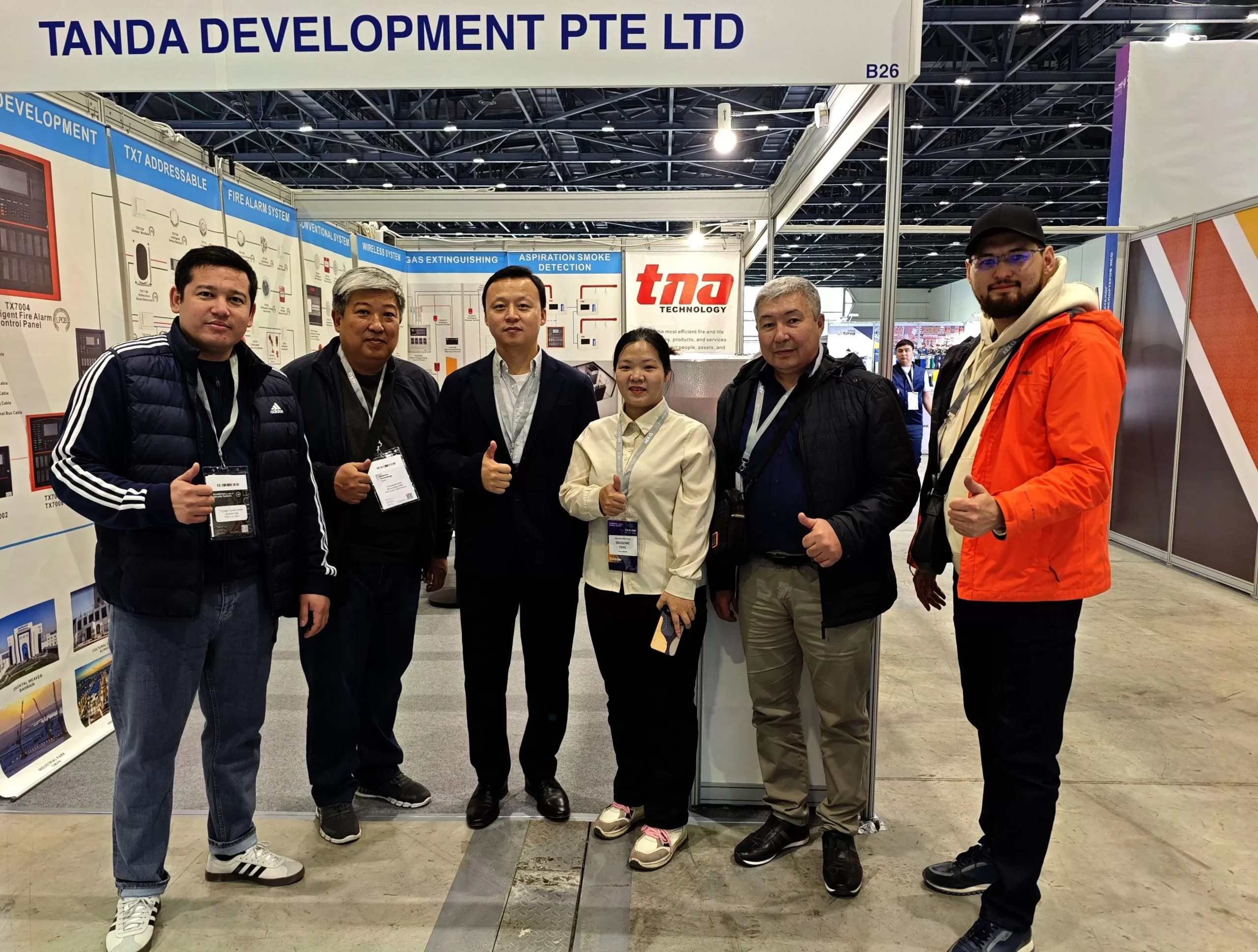 Kazakhstan Fire & Security Exhibition 2024 TANDA's Next-Gen Fire Alarm ...